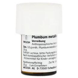 Weleda Plumbum Metallicum Praep. D 20 Triturati 20 g