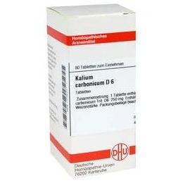 DHU-Arzneimittel Kalium Carbonicum D 6 Tabletten 80 St