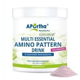 APOrtha® Amino Pattern Aminosäuren Drink - Waldfrucht - EAA mit BCAA - veganes Pulver 400 g