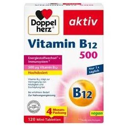 Queisser Doppelherz Vitamin B12 500 Tabletten 120 St