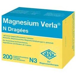 Magnesium VERLA N Dragees 200 St