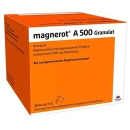 WÖRWAG PHARMA magnerot A 500 Granulat 50 St