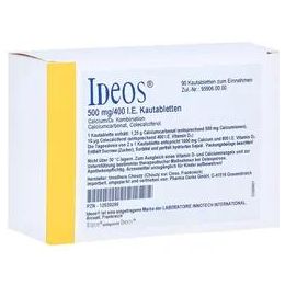 Ideos 500 Mg/400 I.E. Kautabletten - Reimport 90 St