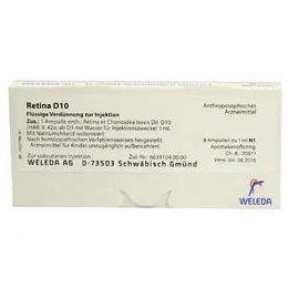 Weleda Retina ET Chorioidea D 10 Ampullen 8X1 ml