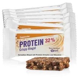 Sanct Bernhard Sport Protein-Crispy-Riegel 32 % 11er-Pack