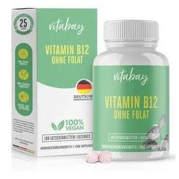 Vitabay Vitamin B12 500 mcg ohne Folat 180 St