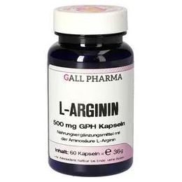 L-arginin 500 mg GPH Kapseln 60 St