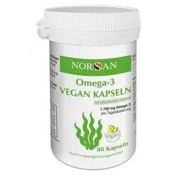 Norsan Omega-3 Vegan Kapseln 80 St