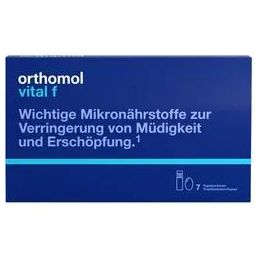 Orthomol Vital f Trinkfläschchen/Kapsel Orange 7 St