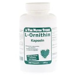 Hirundo L-ornithin 500 mg Kapseln 200 St