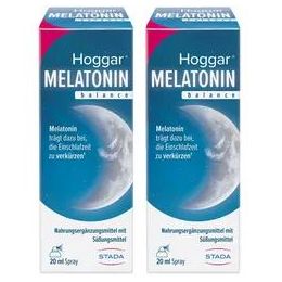 STADA Hoggar Melatonin Spray 2X20 ml