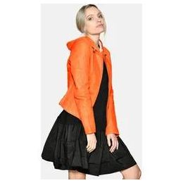 Lederjacke Maze "Keys" Gr. M, orange (papaya) Damen Jacken