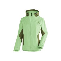 Maier Sports Outdoorjacke »Partu rec W« Damen Funktionsjacke, wasserdichte Regenjacke mit Kapuze, Wanderjacke schilfgrün 50 50 Sportliche...