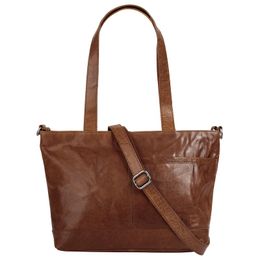 SPIKES & SPARROW SPIKES & SPARROW Shopper echt Leder cognac
