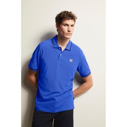 Bugatti Poloshirt mit Kontraststreifen blau 3XL 3XL 100 % Baumwolle