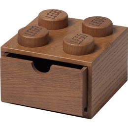Room Copenhagen Aufbewahrungsbox LEGO 2x2 Holz Schreibtischschublade