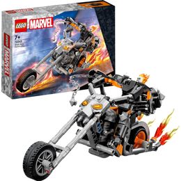 Lego Konstruktionsspielzeug Marvel Ghost Rider mit Mech & Bike