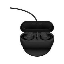 Jabra Evolve2 Buds, Kopfh&ouml;rer schwarz, UC, USB-A, Bluetooth