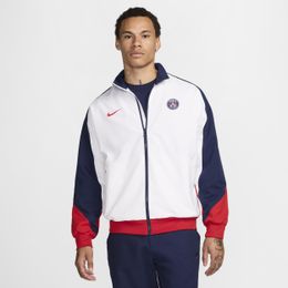 Paris Saint-Germain Strike Nike Dri-FIT Fußballjacke für Herren - Weiß