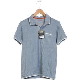 Handstich Herren Poloshirt, hellblau, Gr. 48