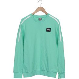 Puma Herren Sweatshirt, türkis, Gr. 46