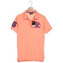 Superdry Herren Poloshirt, neon, Gr. 54