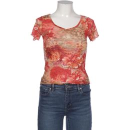 Hallhuber Damen Bluse, rot, Gr. 36