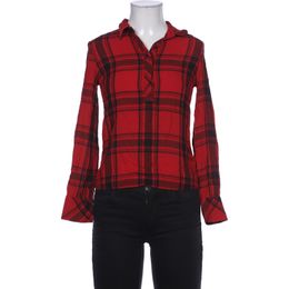 EMILY VAN DEN BERGH Damen Bluse, rot, Gr. 34