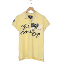 SOCCX Damen Poloshirt, gelb, Gr. 42