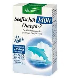 Alsiroyal Seefischöl 1400 Omega-3, 30 Kapseln 30 g