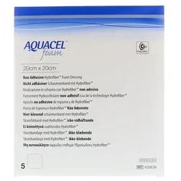 Aquacel Foam Nicht adhäsiv 20x20 cm Verb 5 St