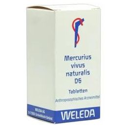 Weleda Mercurius Vivus Naturalis D 6 Tabletten 80 St