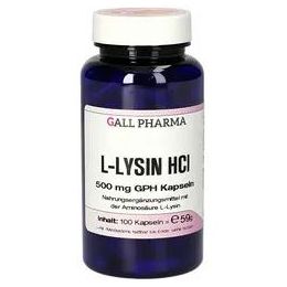 L-lysin 500 mg Kapseln 100 St