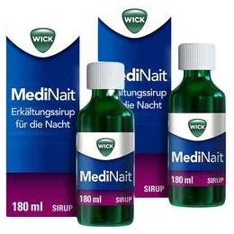 WICK MediNait Erkältungssirup 2 x 180ml 2X180 ml