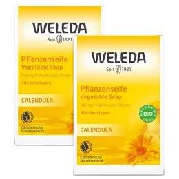 Weleda Calendula-Pflanzenseife 2X100 g