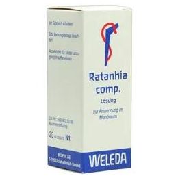 Weleda Ratanhia Comp.äußerlich Lösung 20 ml