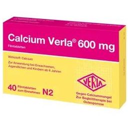 Calcium VERLA 600 mg 40 St