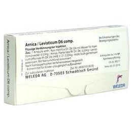 Weleda Arnica/levisticum D 6 comp.Ampullen 8X1 ml