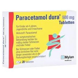 Paracetamol dura 500 mg Tabletten 20 St