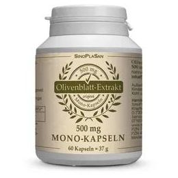 Olivenblatt-extrakt 500 mg Mono-Kapseln 60 St