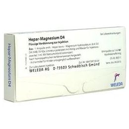 Weleda Hepar Magnesium D 4 Ampullen 8 St