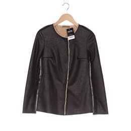 UNO PIU UNO Damen Jacke, braun, Gr. 34