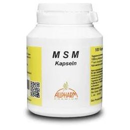 Allpharm MSM 500 mg Kapseln 100 St