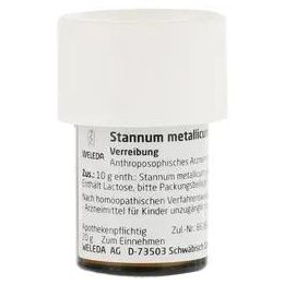 Weleda Stannum Metallicum Praeparatum D 12 Trit 20 g