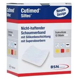 BSN Medical Cutimed Siltec Schaumverb.5x6 cm nicht h 12 St