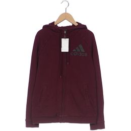 Adidas Damen Kapuzenpullover, bordeaux, Gr. 38