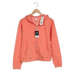 Adidas Damen Kapuzenpullover, orange, Gr. 36