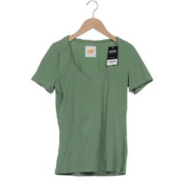 BOSS Orange Damen T-Shirt, grün, Gr. 34