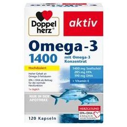 Doppelherz aktiv Omega-3 1.400 120 St