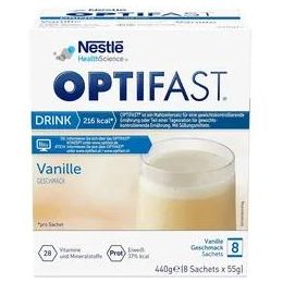 OPTIFAST Drink Vanille 8X55 g